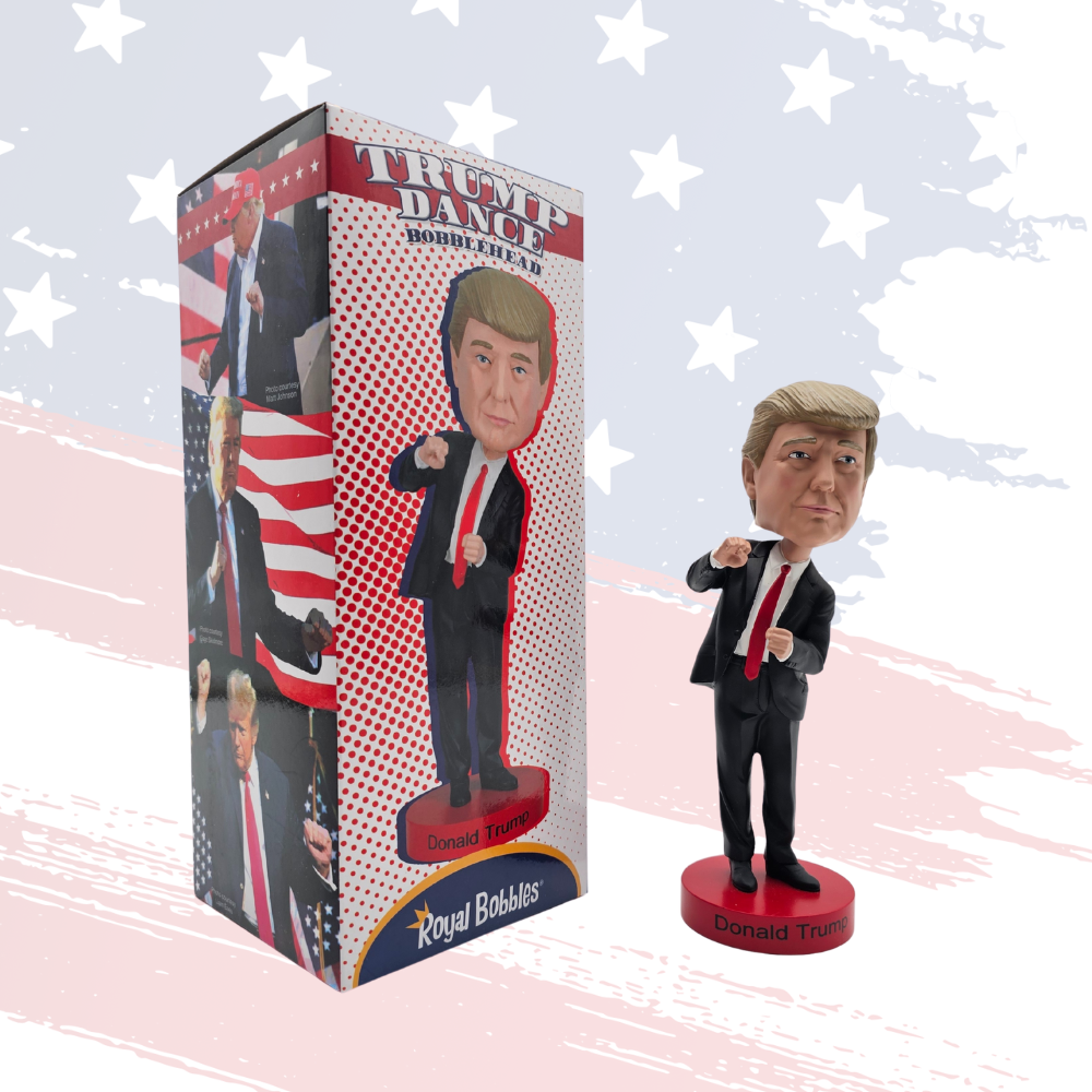 SPECIAL EDITION! - Donald Trump Dance Bobblehead – 8-Inch Hand-Painted