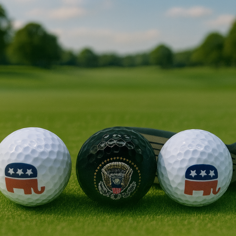 Presidential Seal & Republican Elephant Golf Ball Set – Washington, D.C ...