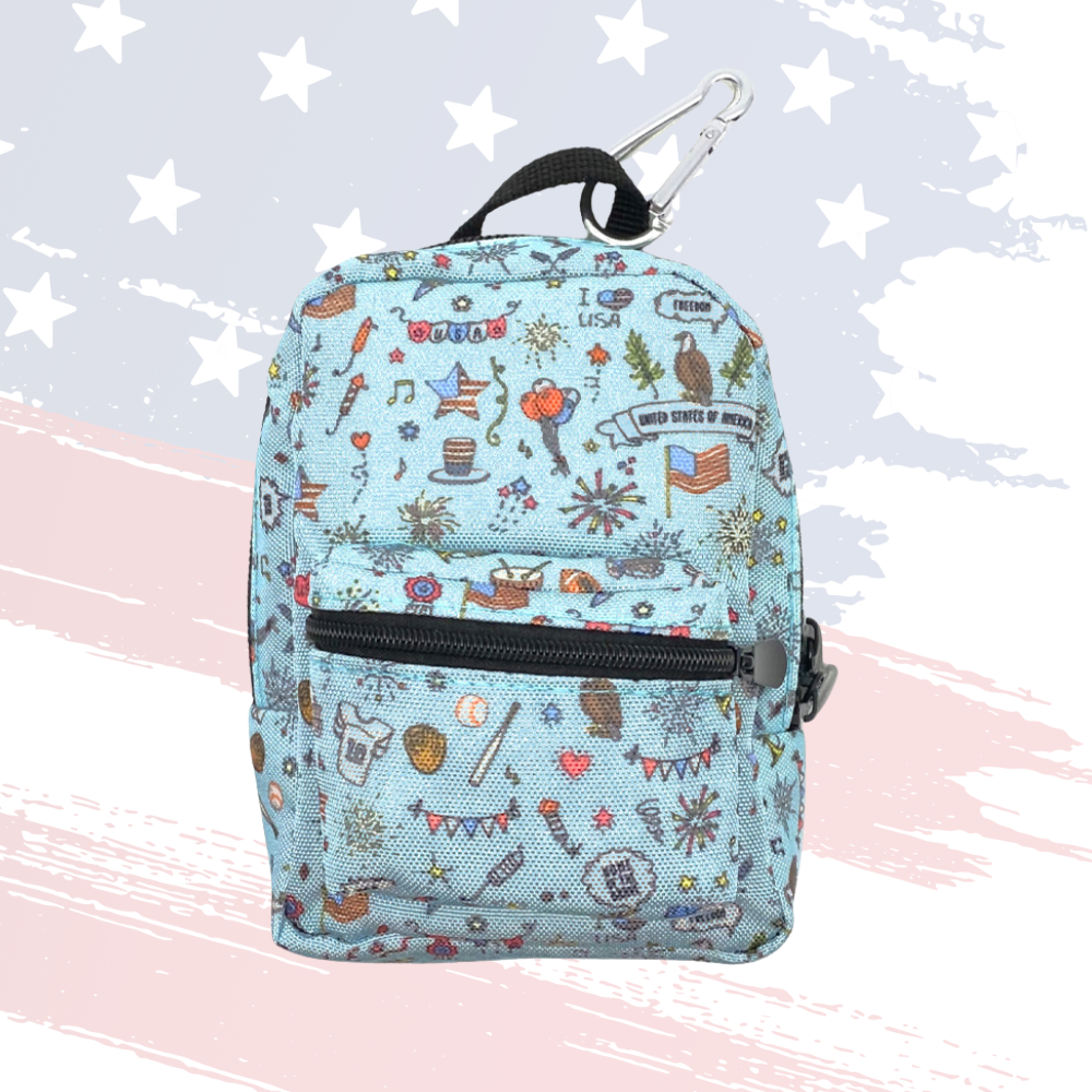 Washington D.C. Mini Backpack Coin Purse – Panda Design for Kids